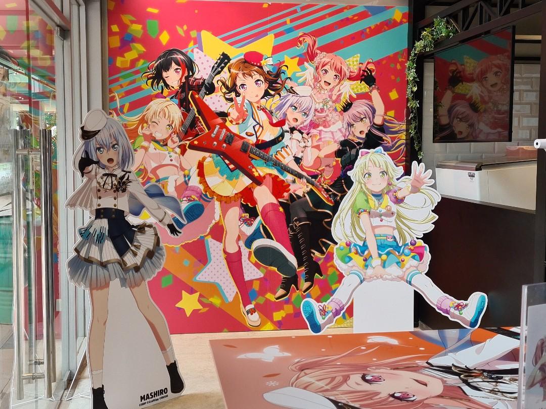 Aniplus Cafe x BanG Dream Standee - Kokoro, Hobbies & Toys, Memorabilia ...