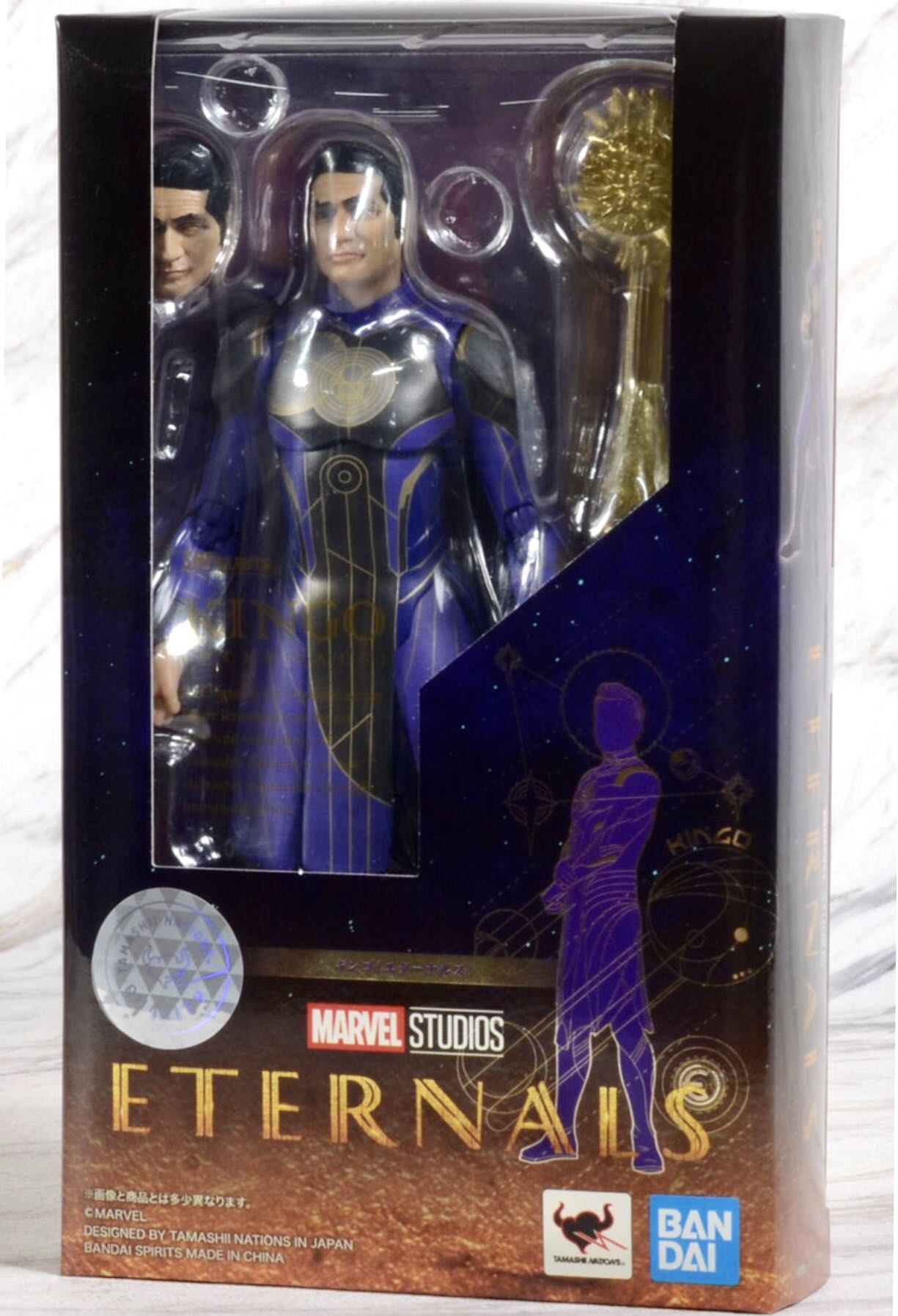 Bandai SHF S.H.Figuarts Marvel Studio 永恆族 Kingo (Eternals) (Completed) 金格 行版 靚盒, 興趣及遊戲, 玩具 & 遊戲類 ...