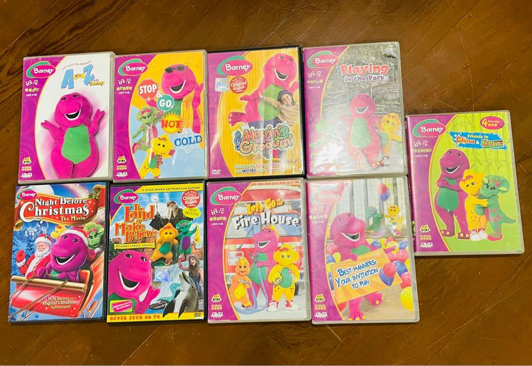 Barney DVDs , 興趣及遊戲, 音樂樂器 & 配件, 音樂與媒體 - CD 及 DVD - Carousell