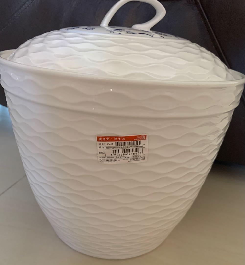 Ceramic Storage / Rice Storage / Ceramic Pot / Rice Pot / Multipurpose ...