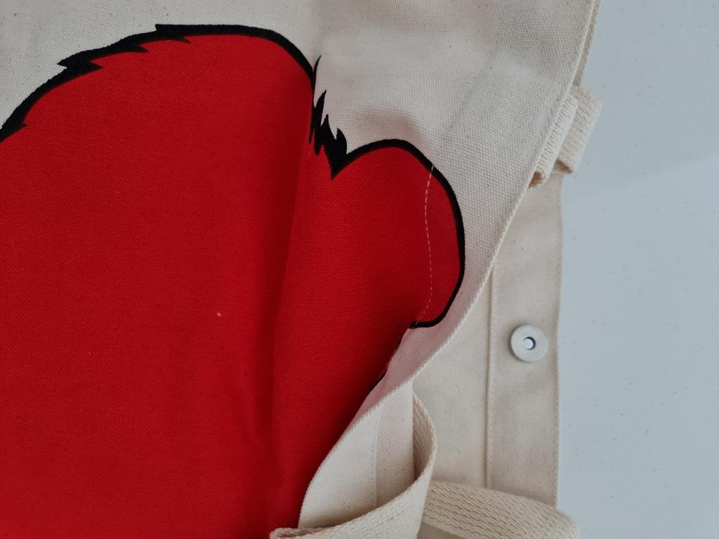 Classic Elmo Sesame Street Tote Bag, Women's Fashion, Bags & Wallets ...