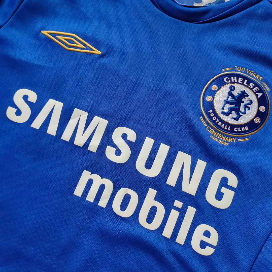 CLASSIC UMBRO CHELSEA F.C 100 YEARS | #26 Jason Terry Home Jersey, Men ...