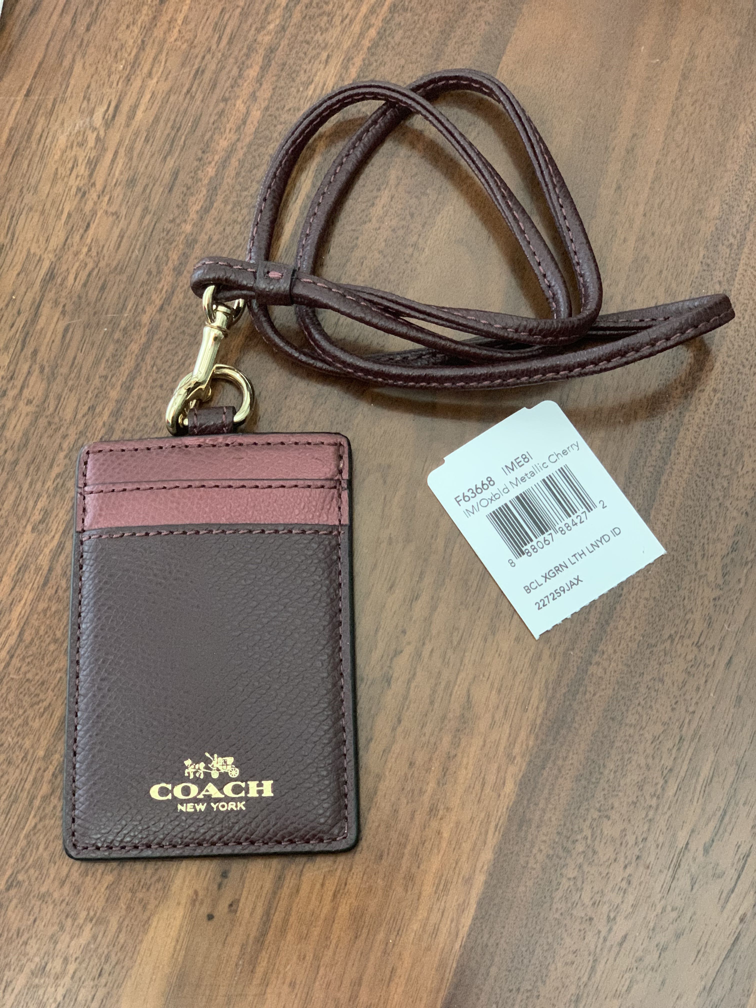 Coach Lanyard, Men's Fashion, Watches & Accessories, Wallets & Card ...