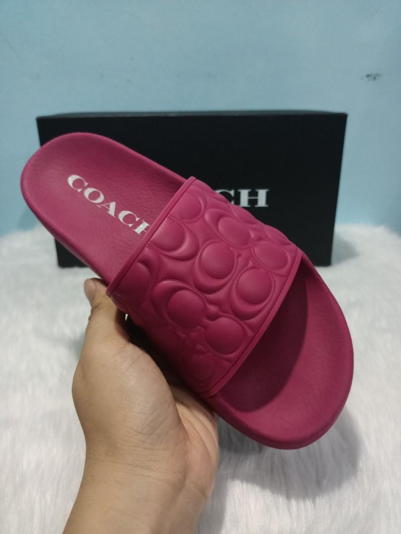 Coach Slides, Women's Fashion, Footwear, Slippers and slides on Carousell