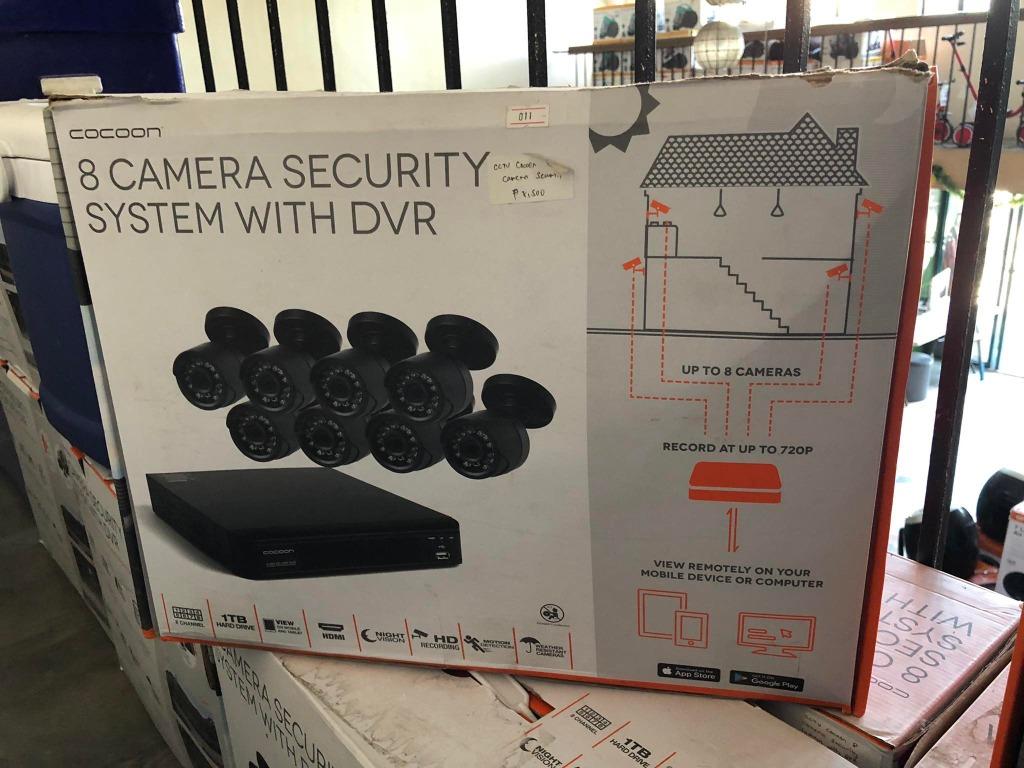 Cocoon Security Systems and CCTV Camera Pricelist, Furniture & Home ...