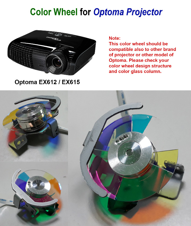 Color Wheel Replacement for Optoma Projector, TV & Home Appliances, TV ...