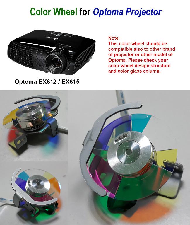 Color Wheel Replacement for Optoma Projector, TV & Home Appliances, TV ...