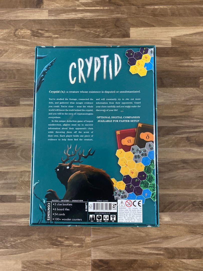 Cryptid Board Game, Hobbies & Toys, Toys & Games on Carousell