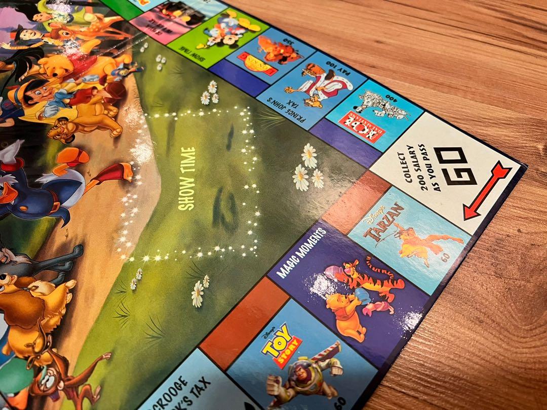 Disney Monopoly board game, Hobbies & Toys, Toys & Games on Carousell