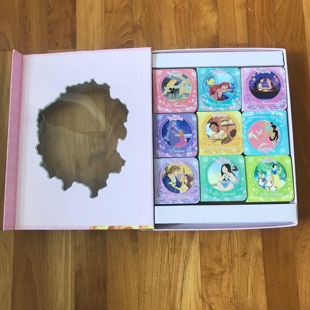 Disney Princess box set with 9 small chunky board books storybooks ...