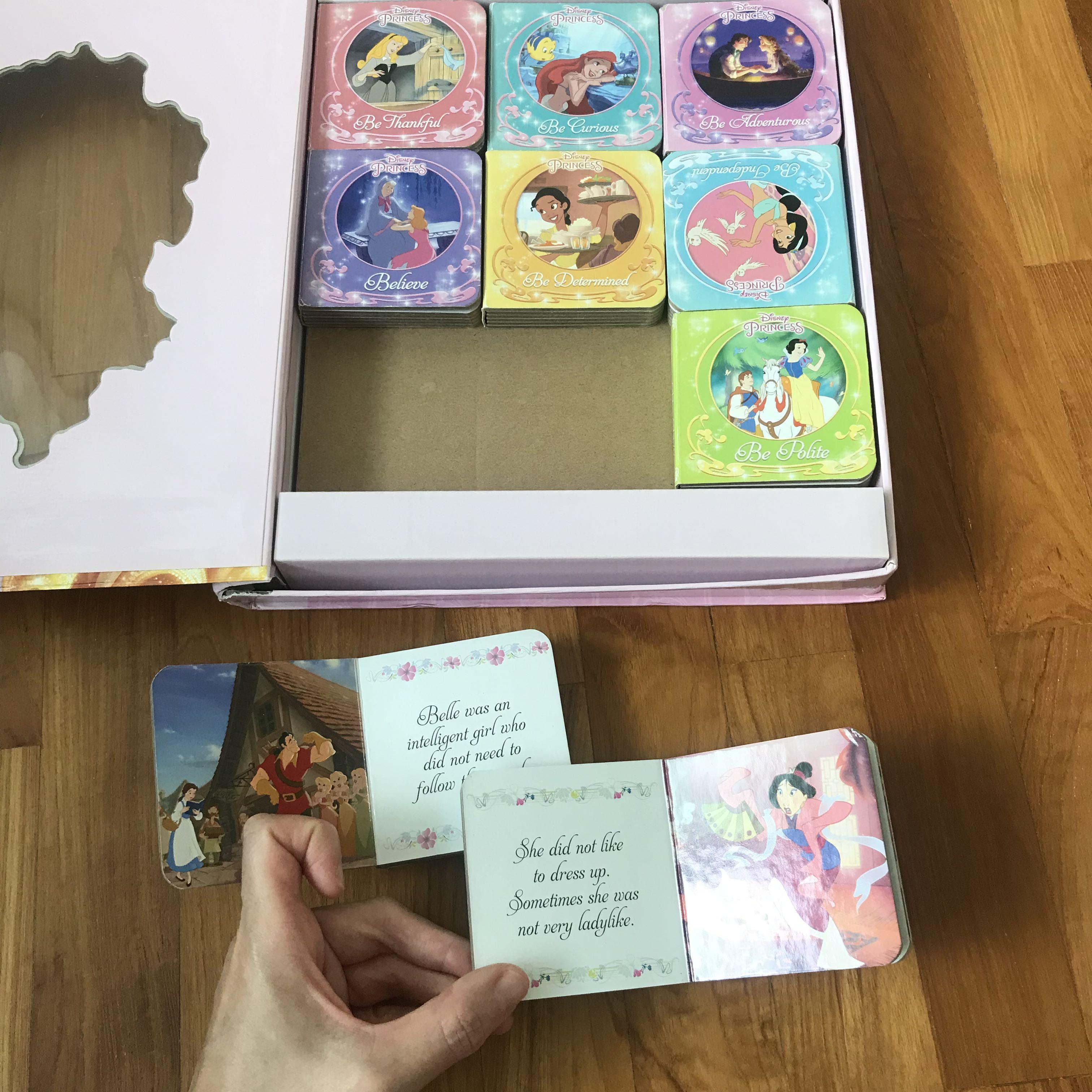 Disney Princess box set with 9 small chunky board books storybooks ...
