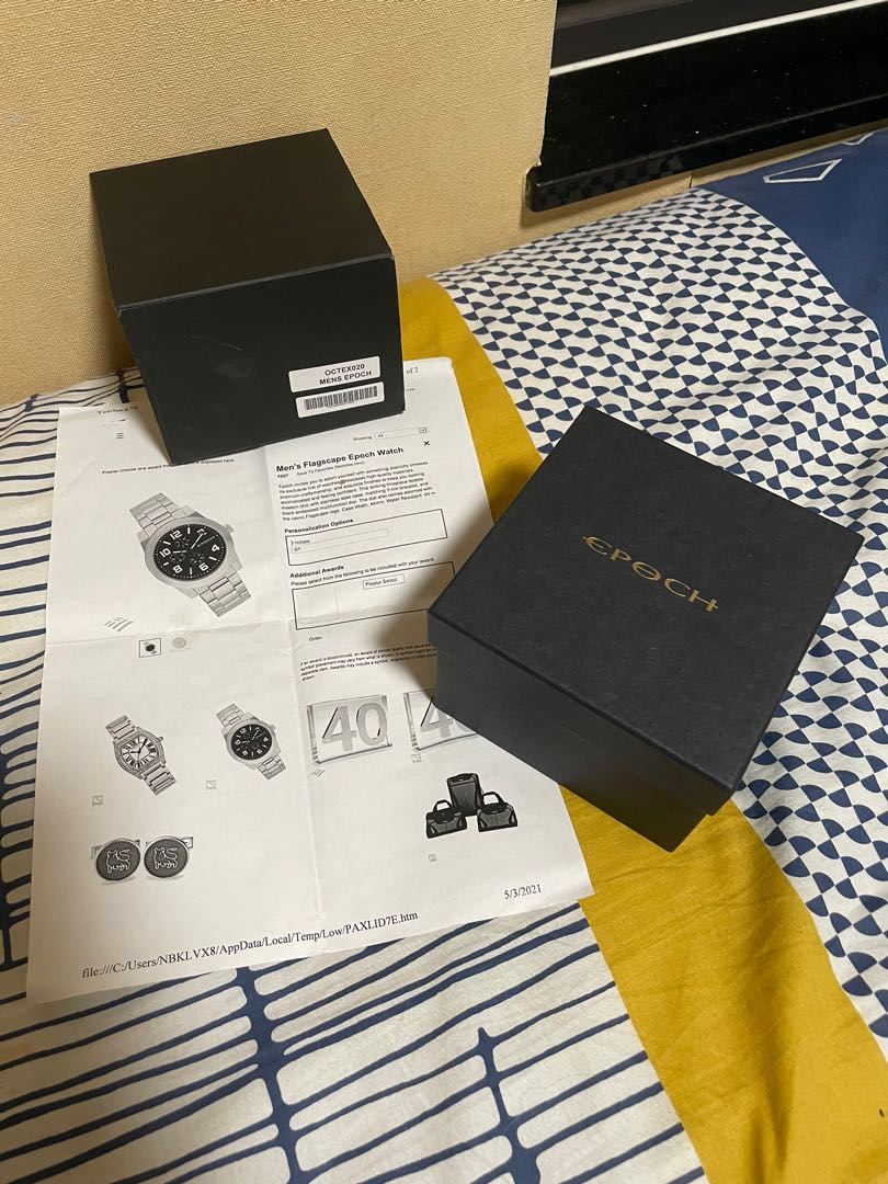 Epoch watches 錶, 名牌, 手錶 - Carousell