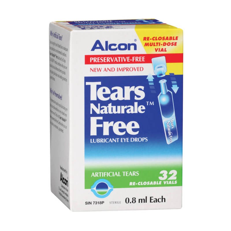 Falcon Tears Naturale Eye drop eyedrop, Health & Nutrition, Medical ...