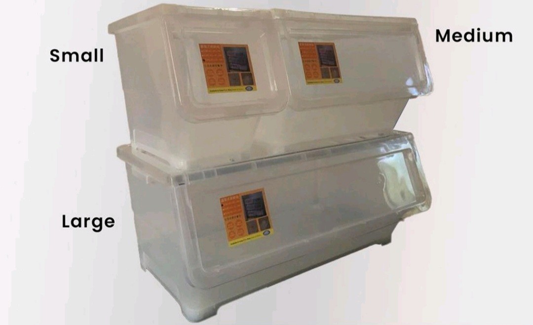 Flip Top Storage Box Small, Medium, Large, Furniture & Home Living ...
