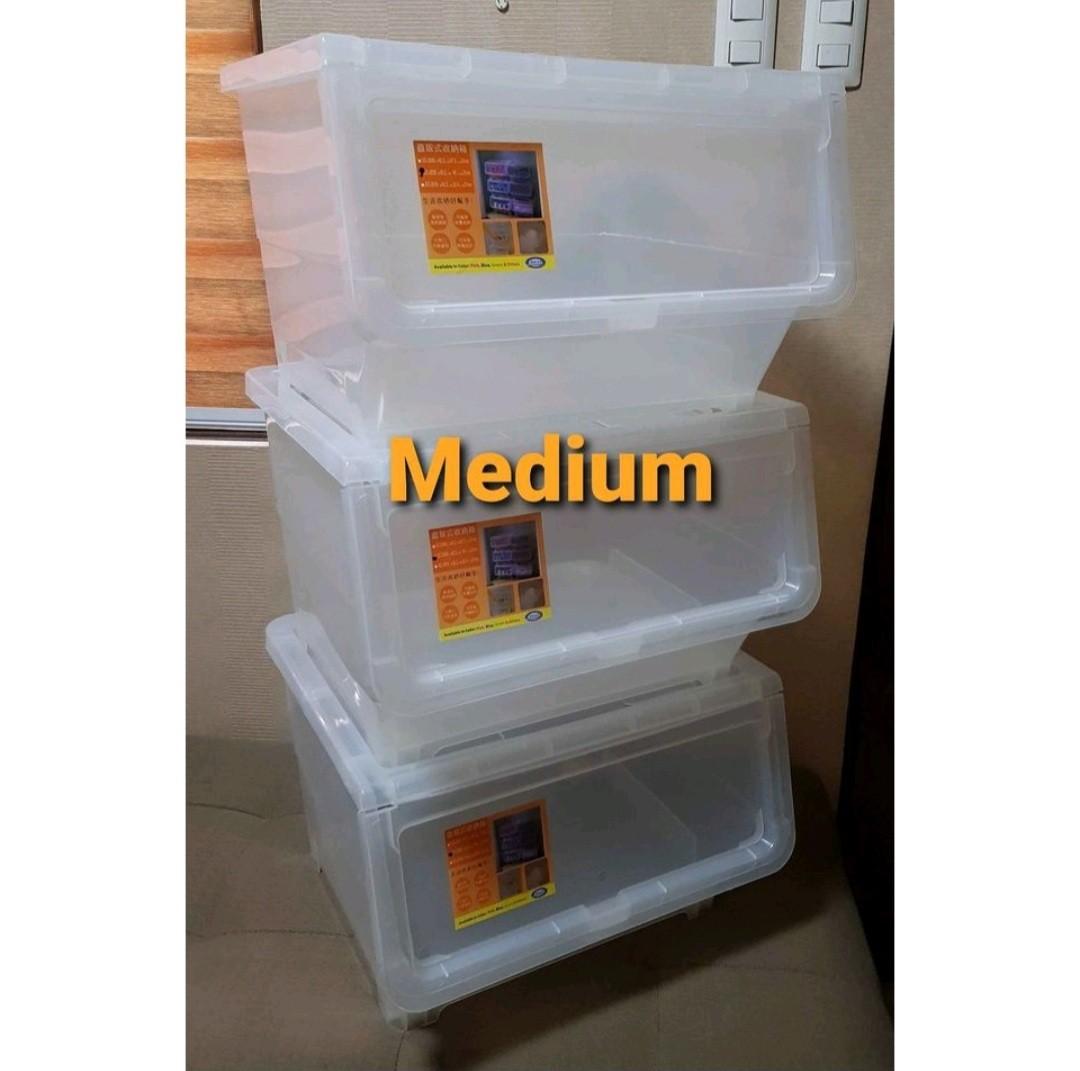 Flip Top Storage Box Small, Medium, Large, Furniture & Home Living ...