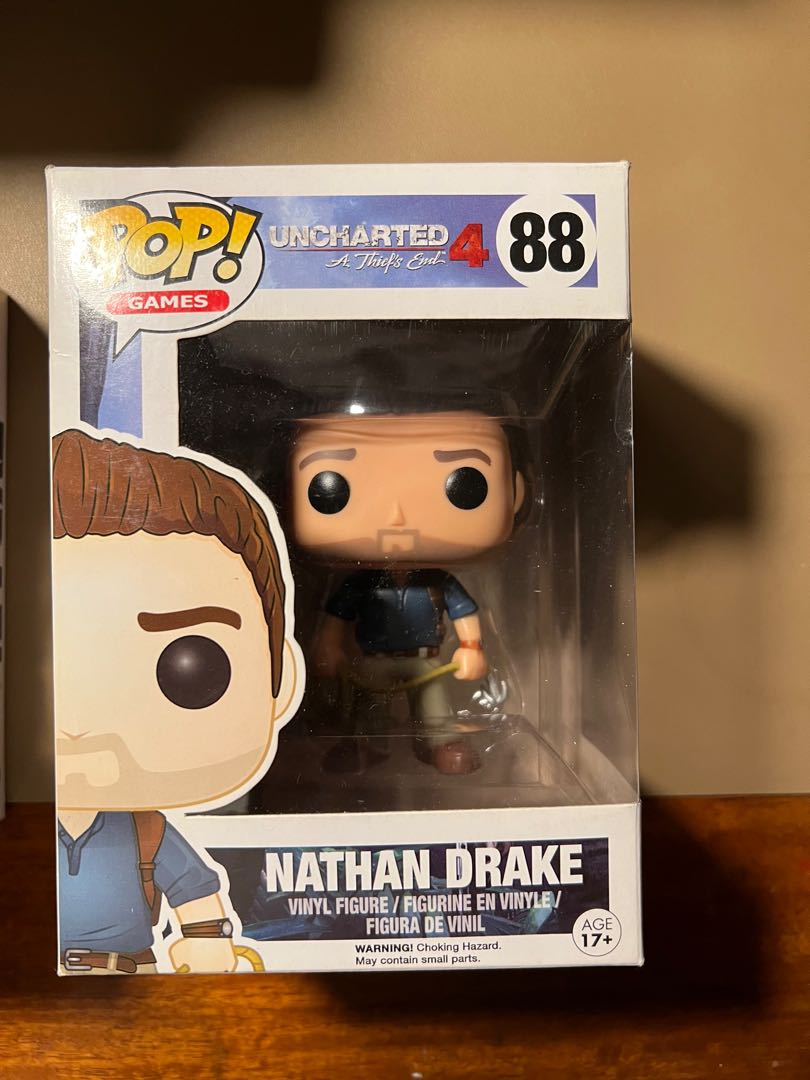 Funko Pop Nathan Drake, Hobbies & Toys, Toys & Games on Carousell