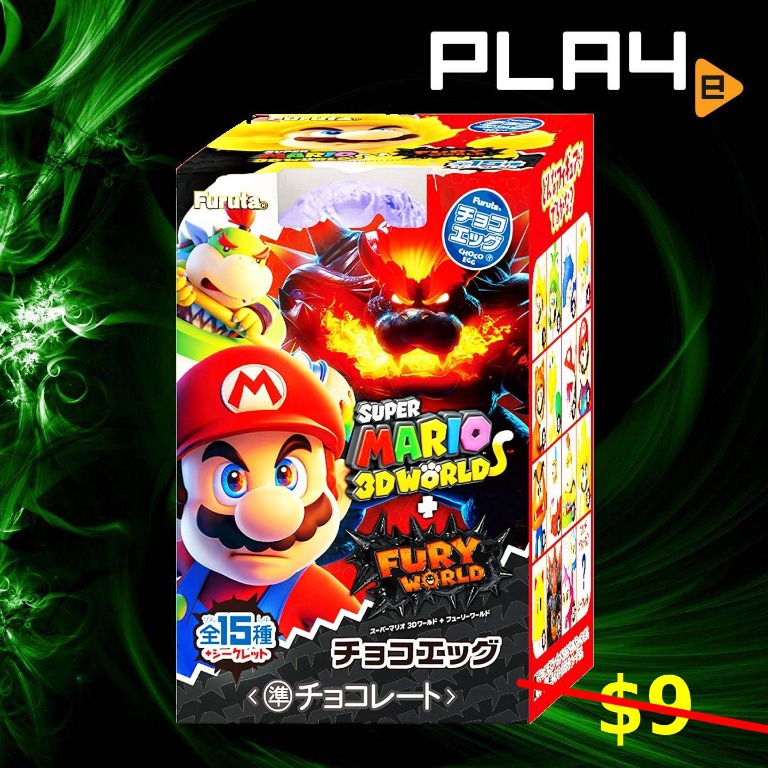 Furuta Mario 3D World + Fury Chocolate Egg (7008148) Brand New, Hobbies ...