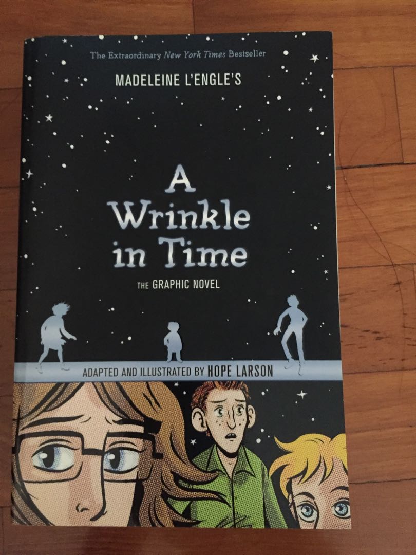 Graphic novel A wrinkle in time Madeleine l’engle award winning ...