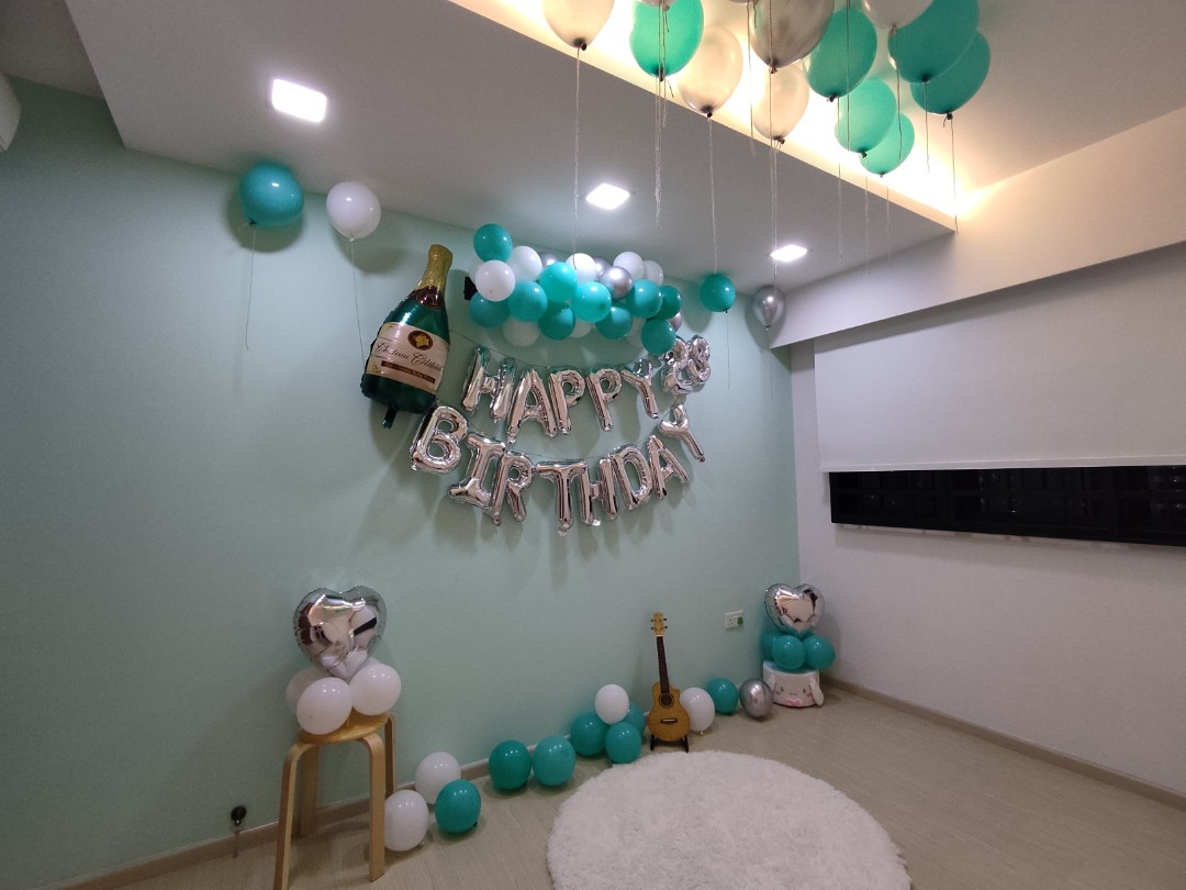 birthday decoration setup, Hobbies & Toys, Stationery & Craft ...