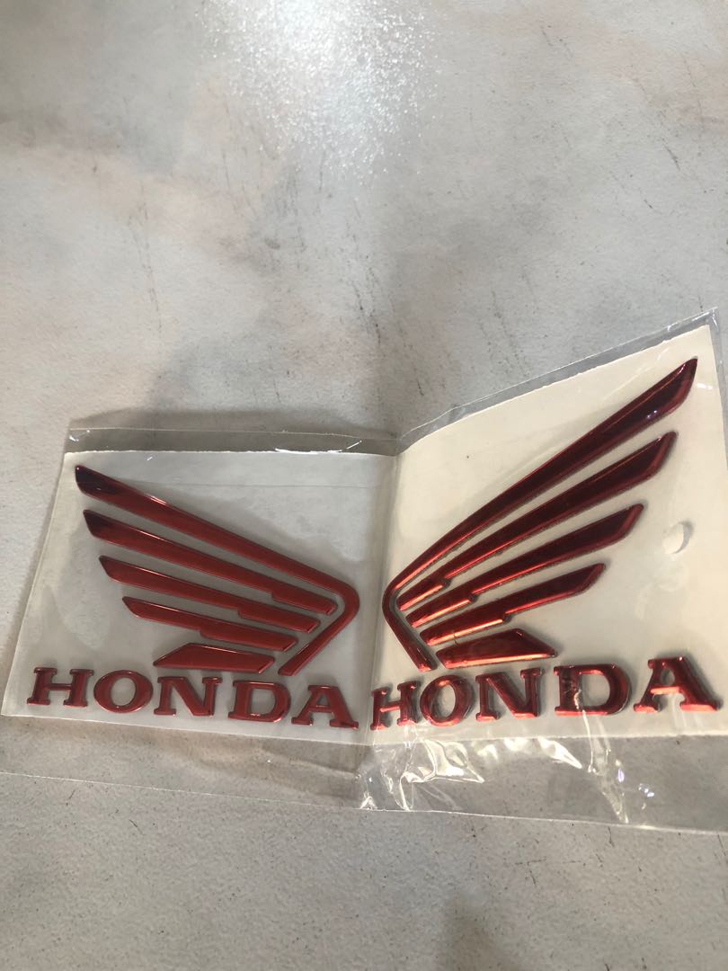 Honda CB400 3D emblems, Motorcycles, Motorcycle Accessories on Carousell