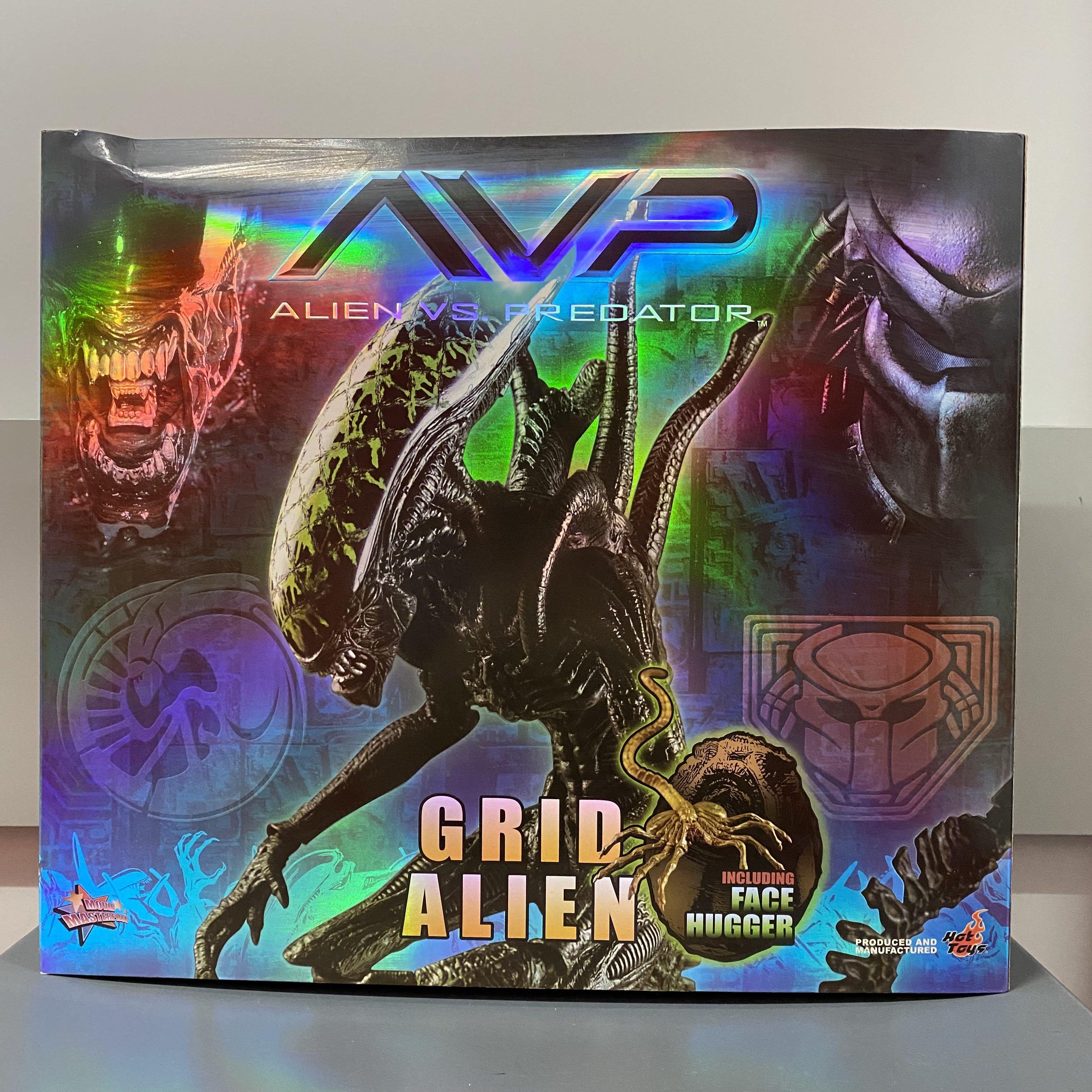 Hot Toys MMS28 Movie Masterpiece Alien vs. Predator Grid Alien including Face Hugger, Hobbies ...