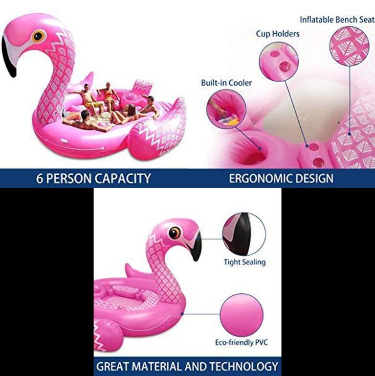 Huge Giant Extra Large Party Floatie Unicorn Flamingo Inflatable Float ...