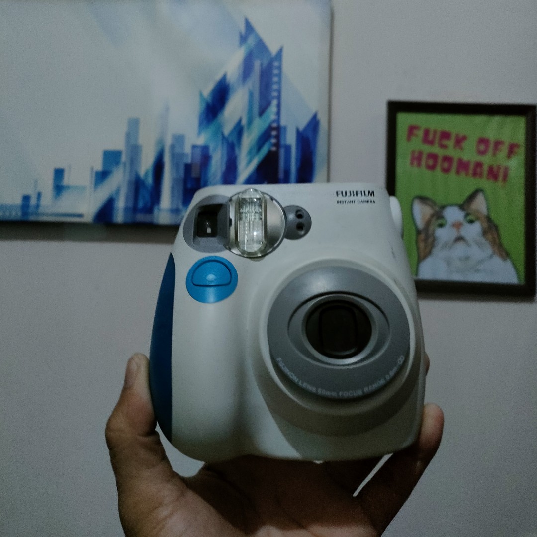 Instax Mini 7s (Blue), Photography, Cameras on Carousell