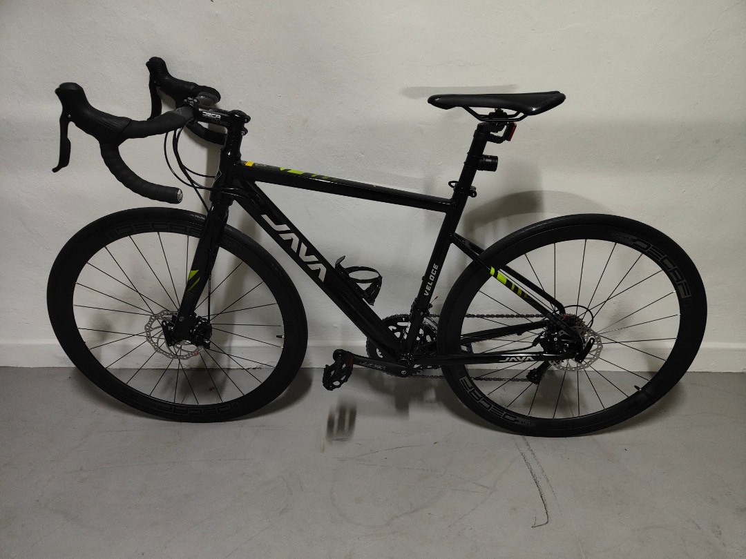 JAVA Veloce Road Bike DICS Brake (good condition), Sports Equipment ...