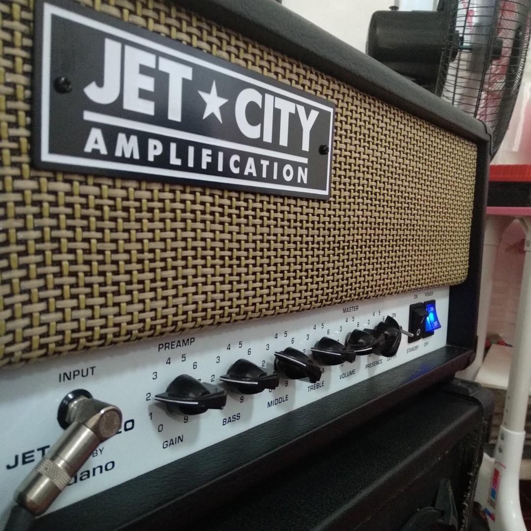 Jet City JCA20HV 20-watt all tube guitar amplifier, Hobbies & Toys ...