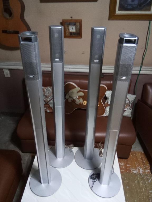 JVC Victor Front and Surround Slim Tower Speakers for UR Receiver ...