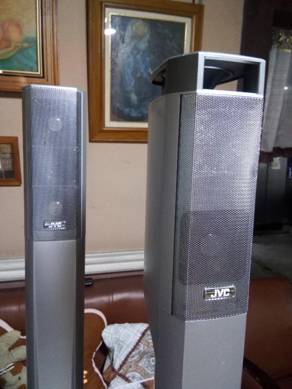 JVC Victor Front and Surround Slim Tower Speakers for UR Receiver ...