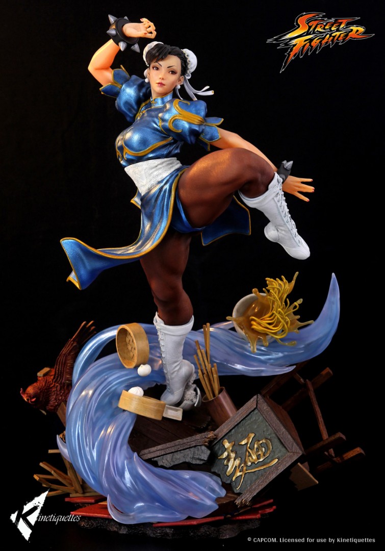 [PO]Kinetiquettes Chun Li 1/4 statue, Hobbies & Toys, Toys & Games on ...