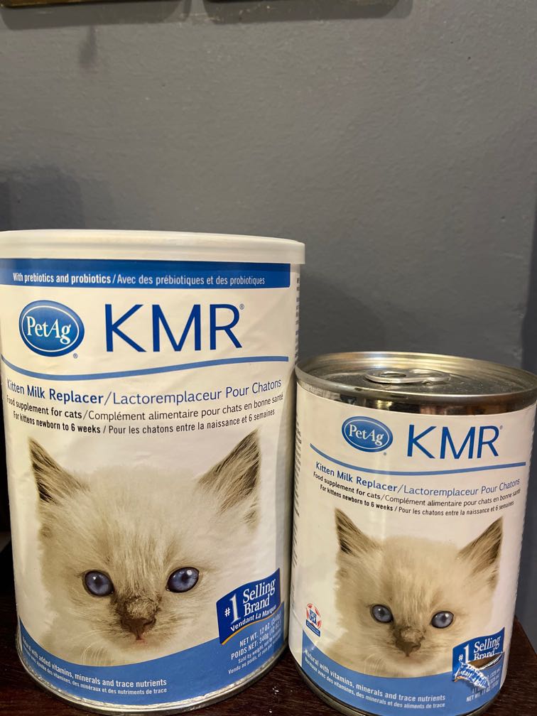KMR - 2 for $40. (1) Kitten Powder 12 oz 1 can. Kitten milk 325ml 1 can ...