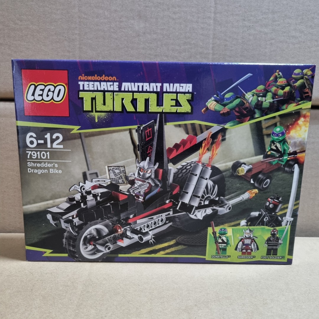 Lego ninja turtles 79101 Shredder' dragon bike, Hobbies & Toys, Toys ...