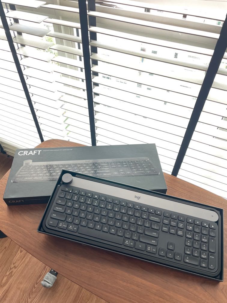 Logitech Craft Wireless Keyboard, Computers & Tech, Parts & Accessories ...