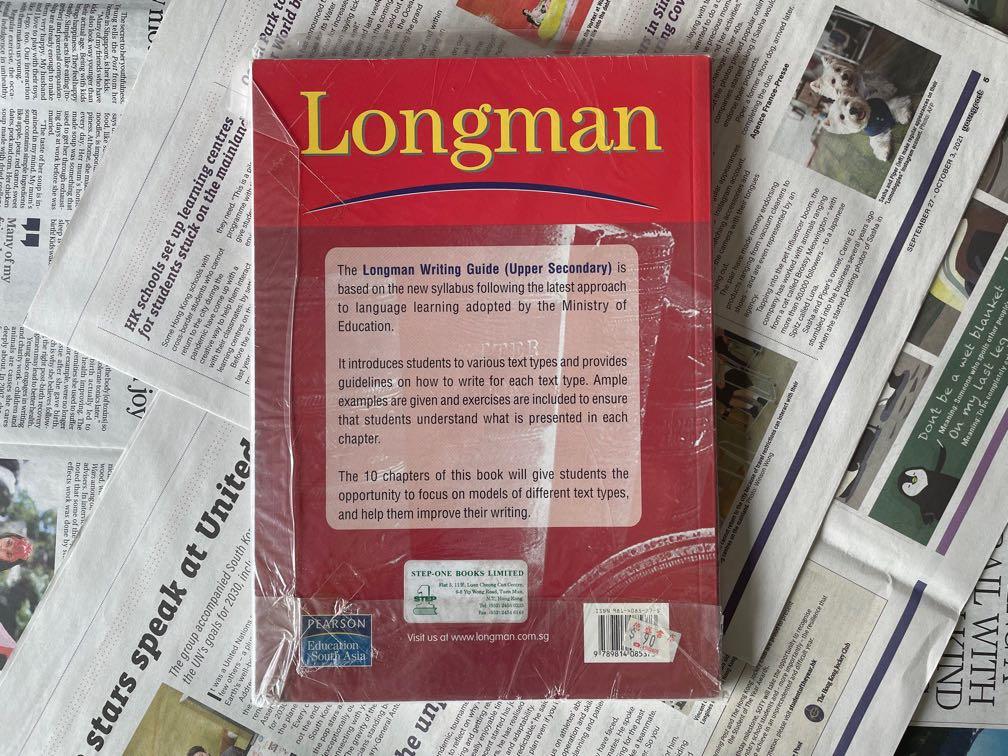 Longman Writing Guide(Upper Secondary), 興趣及遊戲, 書本 & 文具, 書本及雜誌 - 補充練習 ...