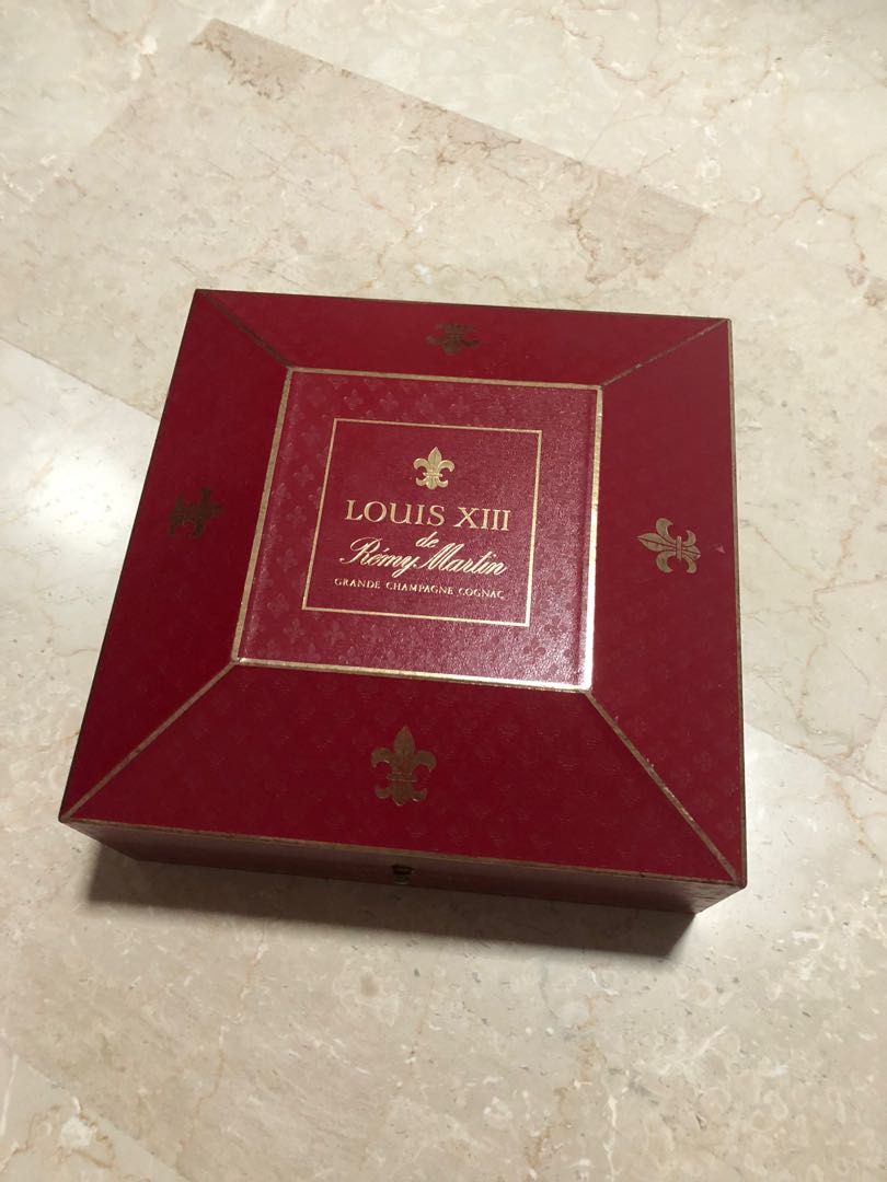 Louis XIII / Louis 13 -Empty Box, Food & Drinks, Alcoholic Beverages on ...