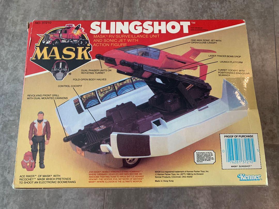 M.A.S.K mask Kenner USA box Slingshot with Original inserts, Hobbies ...