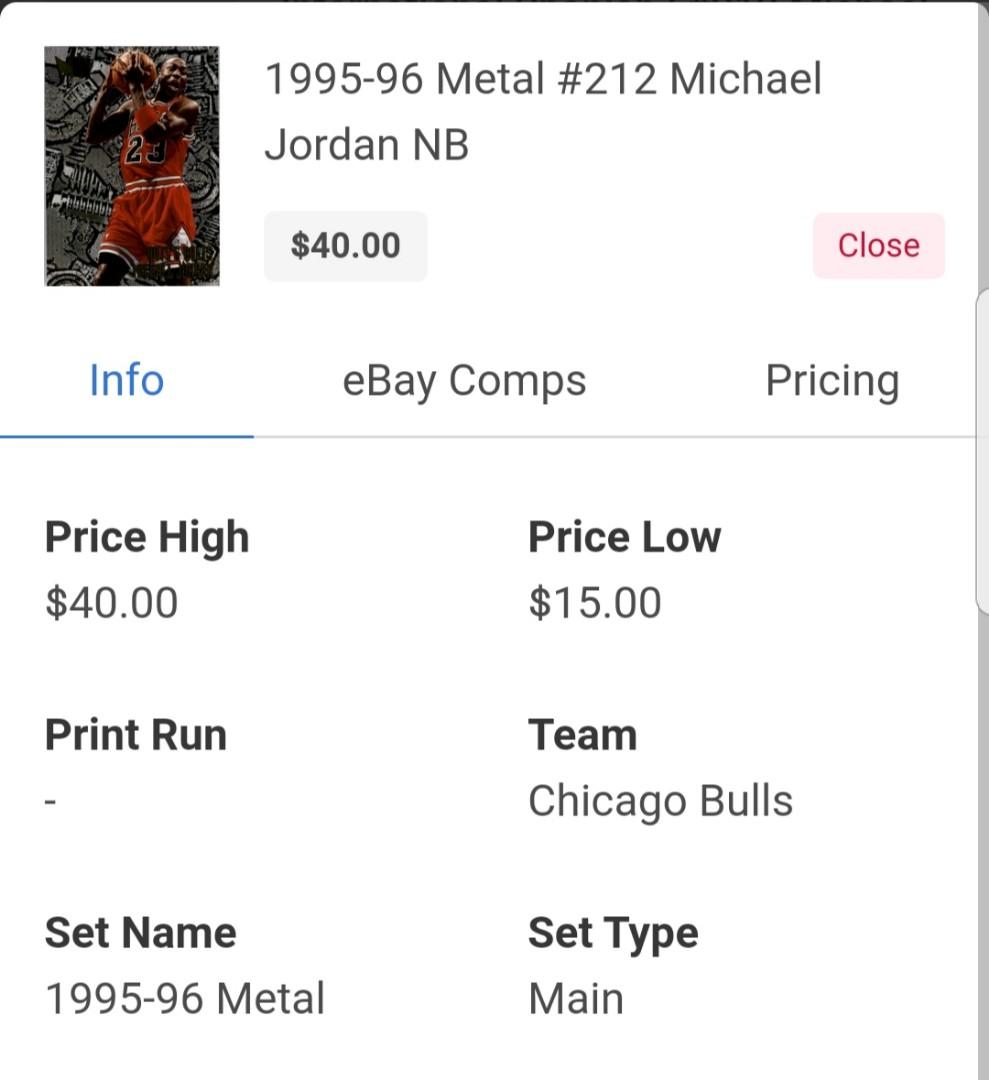 Michael Jordan Nuts and Bolts Card, Hobbies & Toys, Toys & Games on ...