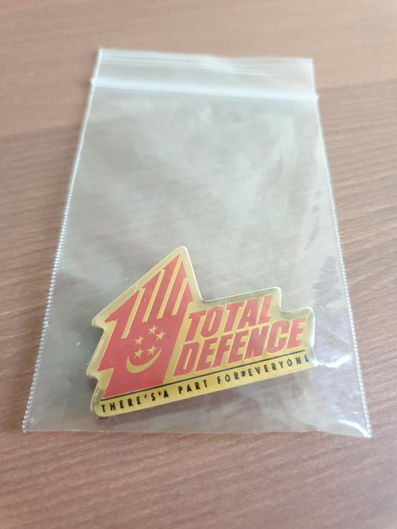 NCC TOTAL DEFENCE Badge, Hobbies & Toys, Memorabilia & Collectibles ...