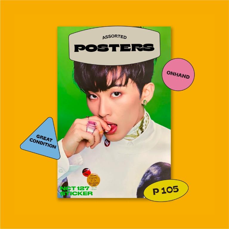 NCT 127 Sticker Mark POB Poster, Hobbies & Toys, Memorabilia ...