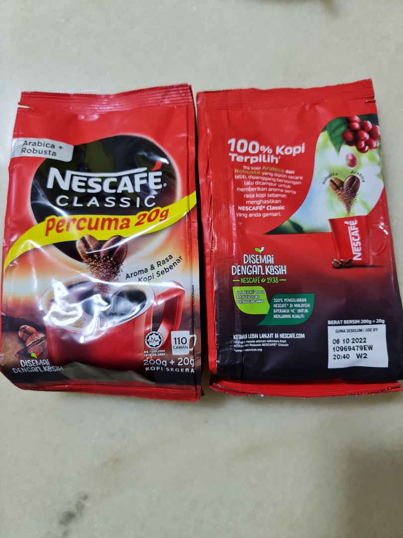 Nescafe refill, Food & Drinks, Beverages on Carousell
