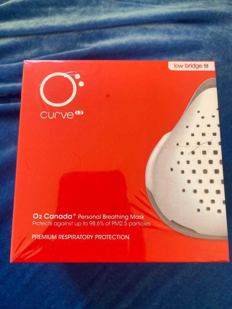 O2 Canada personal breathing mask, Health & Nutrition, Face Masks ...