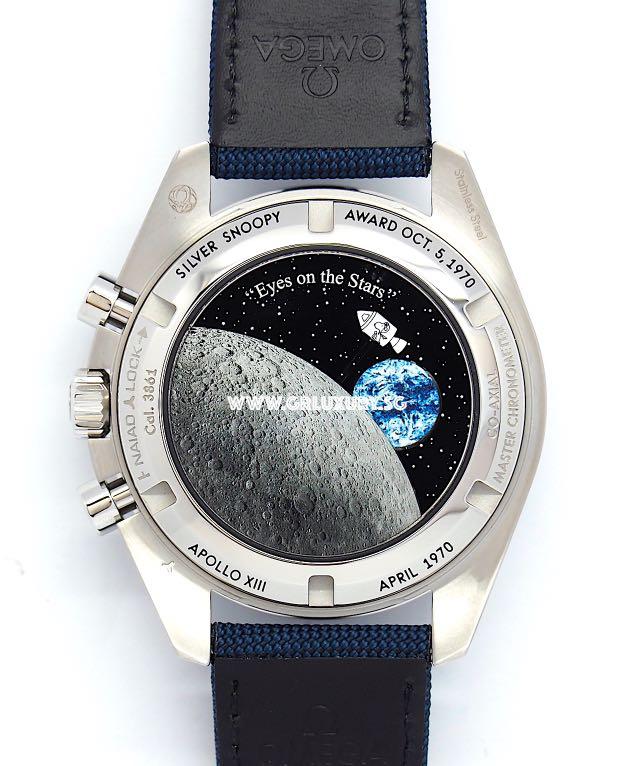 Omega Speedmaster Apollo XIII 50th Anniversary "Silver Snoopy Award ...