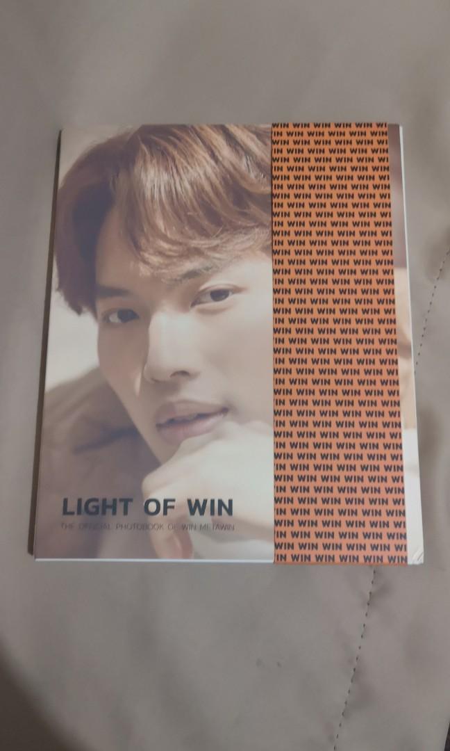 [ONHAND] LIGHT OF WIN Official Photobook of Win Metawin, Hobbies & Toys, Memorabilia ...