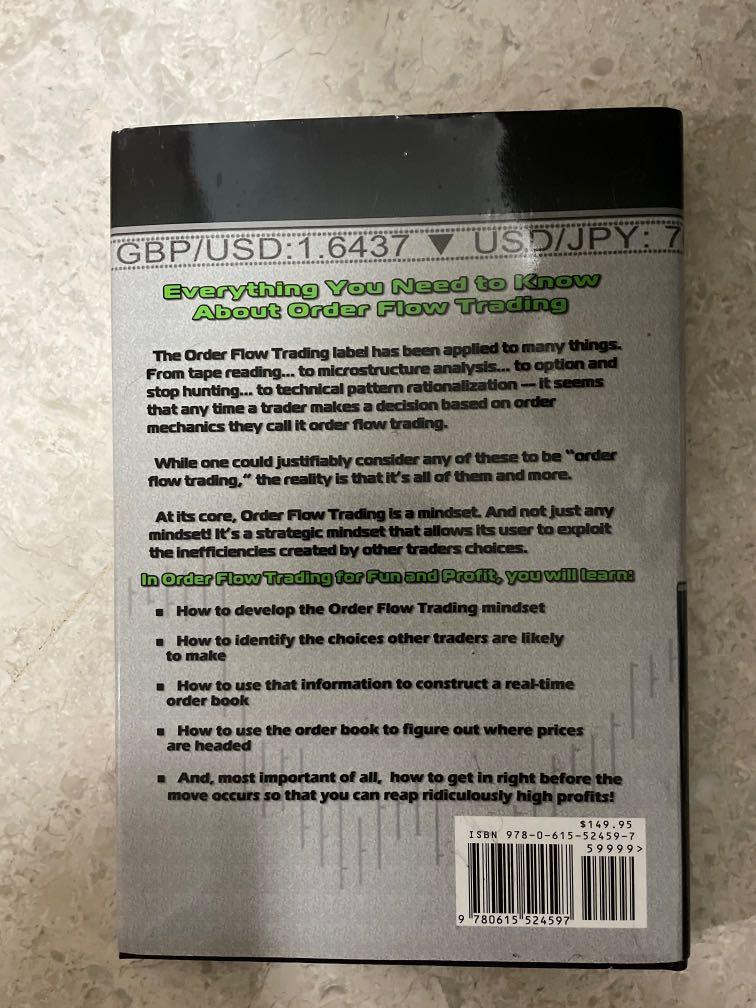 Order Flow Trading for fun and profit, Hobbies & Toys, Books ...