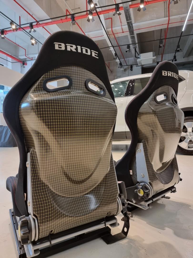 Original Bride Low Max Stradia Carbon Kevlar (Pair), Car Accessories ...