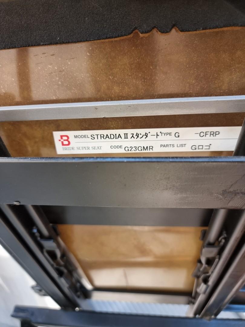 Original Bride Low Max Stradia Carbon Kevlar (Pair), Car Accessories ...