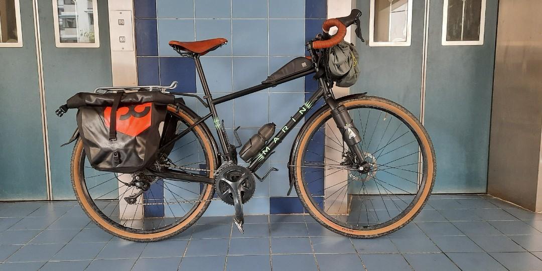 Ortlieb Pannier With Bontrager Rack, Sports Equipment, Bicycles & Parts ...