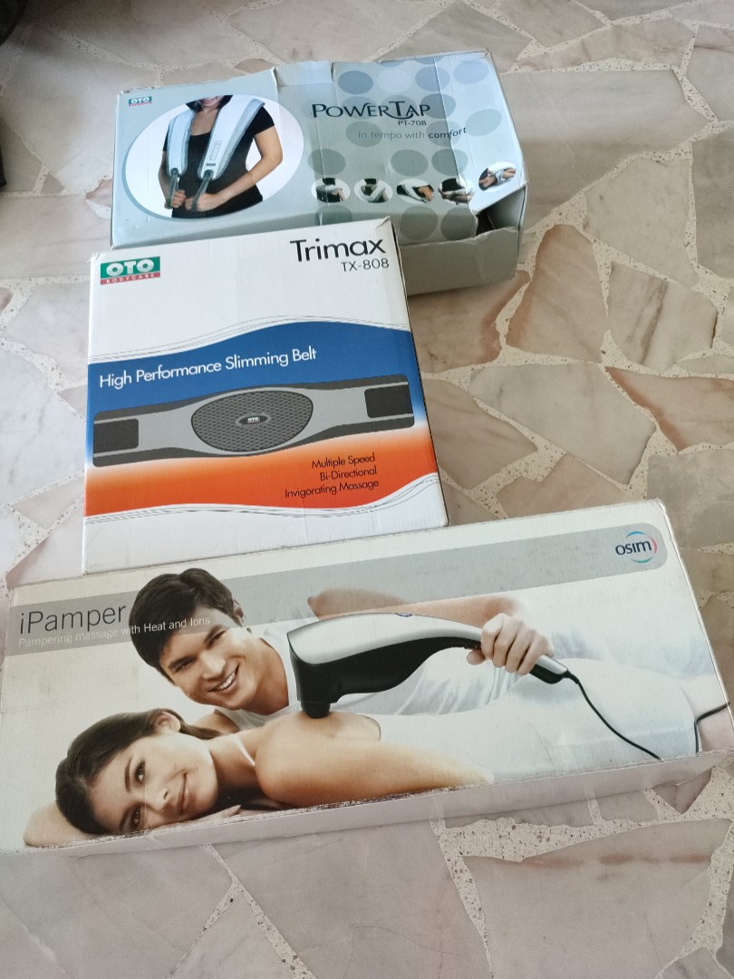 Oto power tap oto trimac osim I pamper, Health & Nutrition, Massage ...